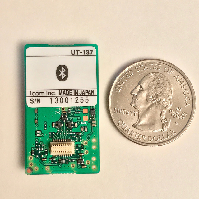 Icom Bluetooth UT-137 First Look – David Cappello (KG5EIU)